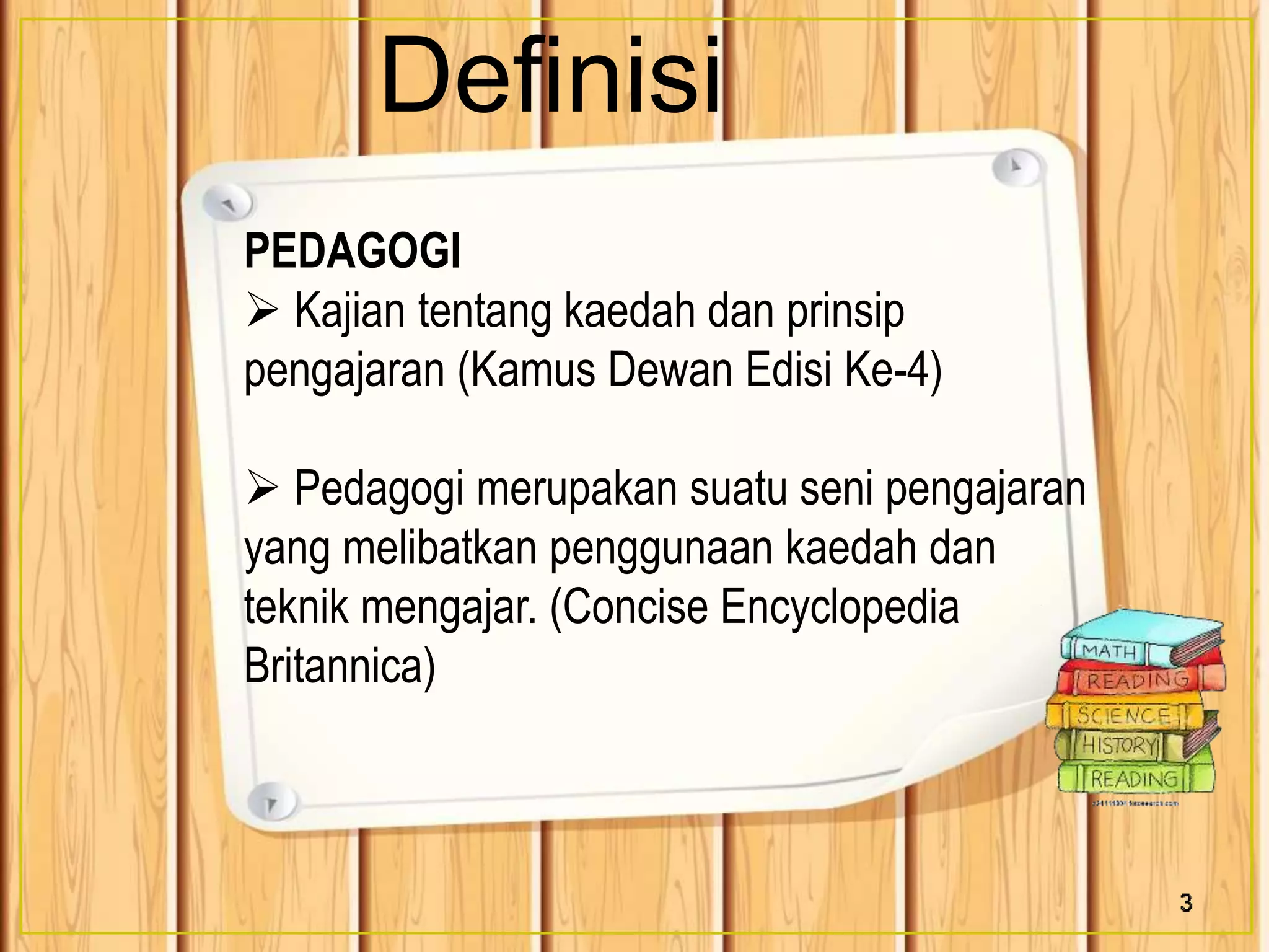 Pengetahuan Isi Kandungan Pedagogi (PCK) dalam Kalangan Guru | PPTX