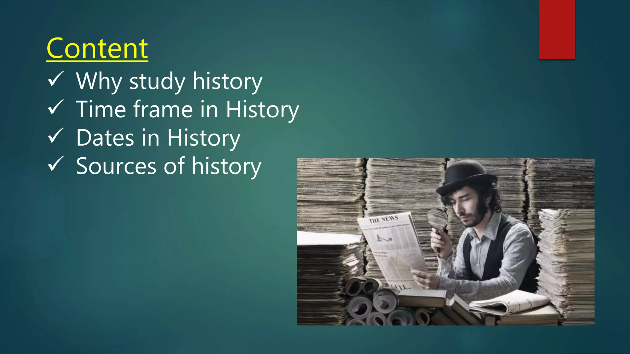 grade-6 - studying the past -HIstory | PPTX