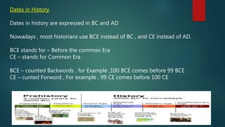grade-6 - studying the past -HIstory | PPTX