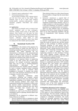 Heat Transfer & Periodic Flow Analysis of Heat Exchanger by CFD with Nano Fluids | PDF