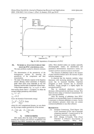 Studies of Degradation of Plasticized Polyvinyl Chloride (PPVC) | PDF