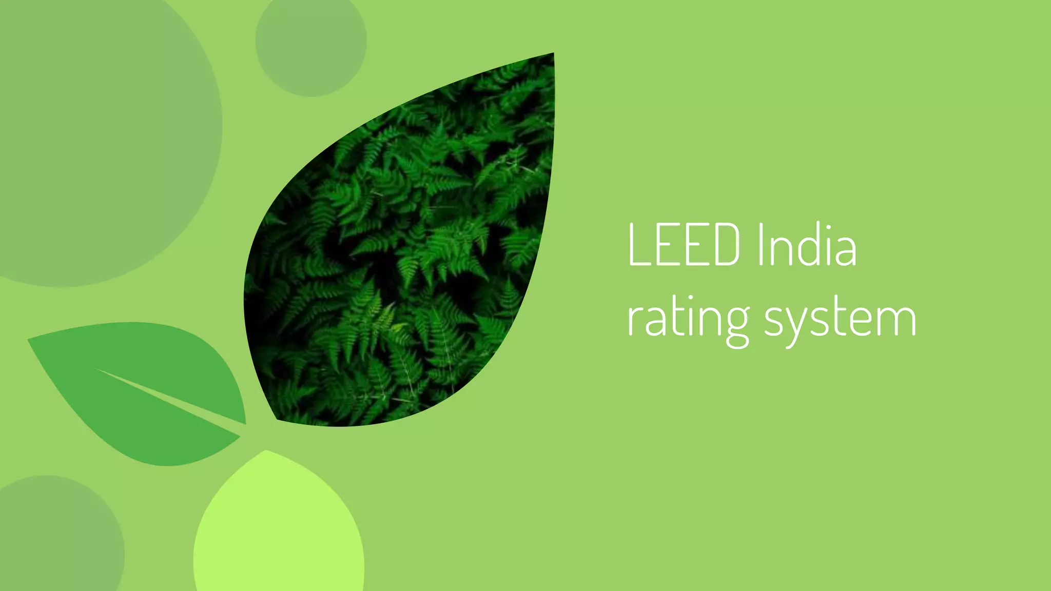 LEED India | PPTX