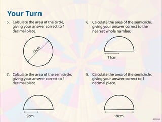 Mathematics Elementary Area and perimeter of Circles | PPTX