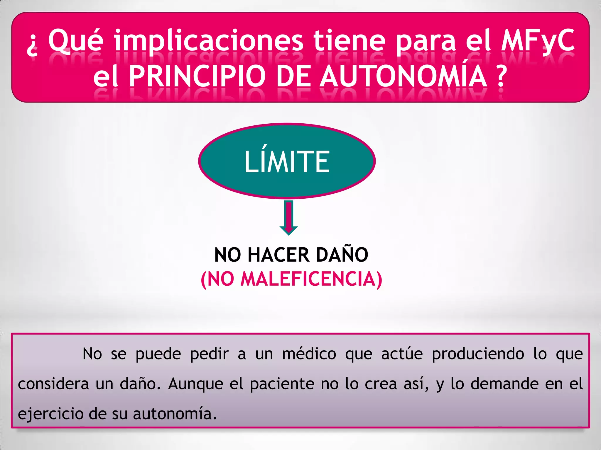 G6 Autonomia del Paciente | PPTX