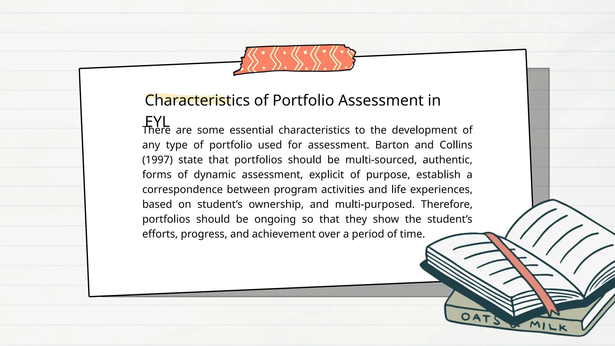 portofolio assessment in english young learners | PPTX