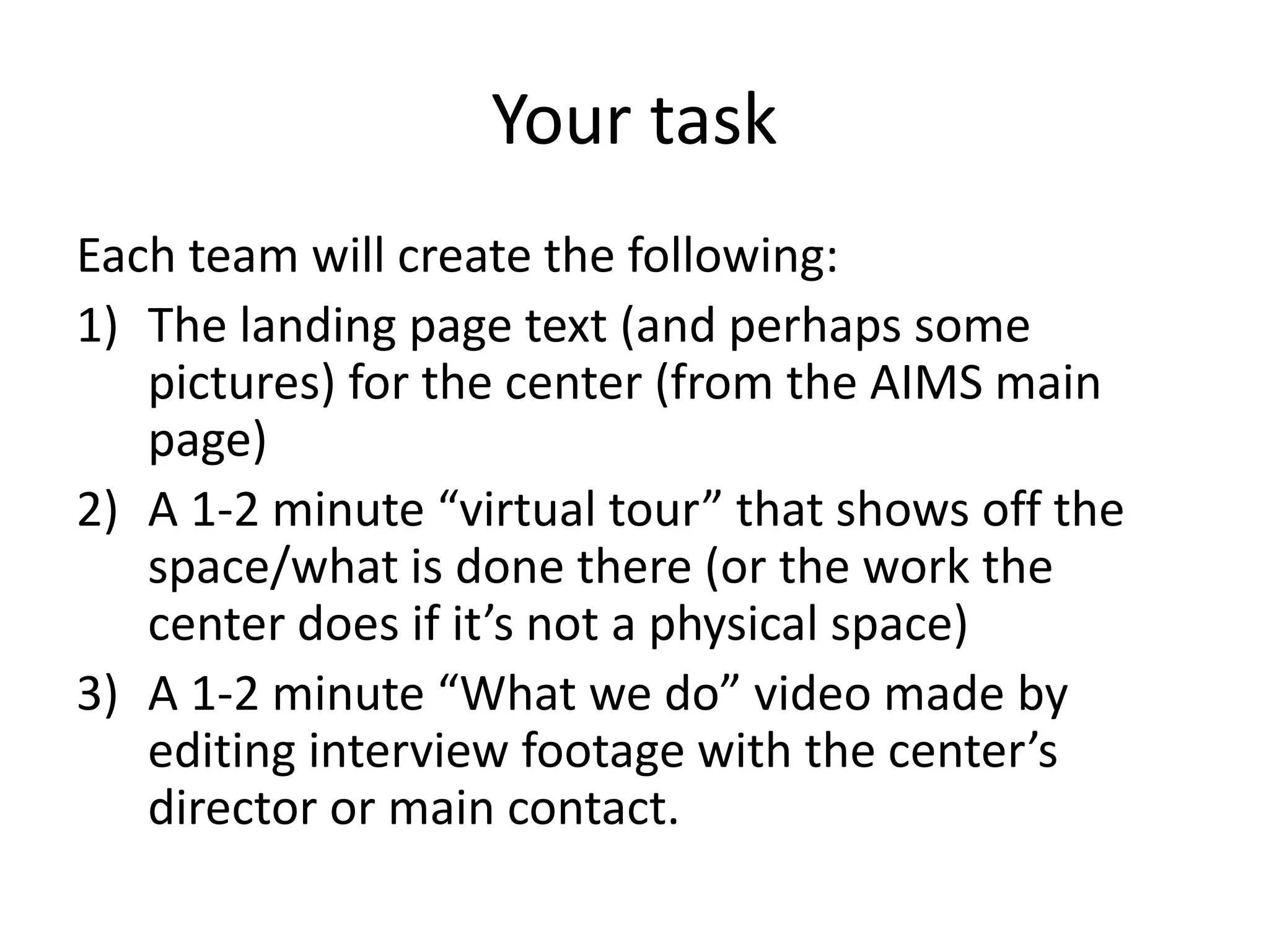 411 Client Project Information | PPT