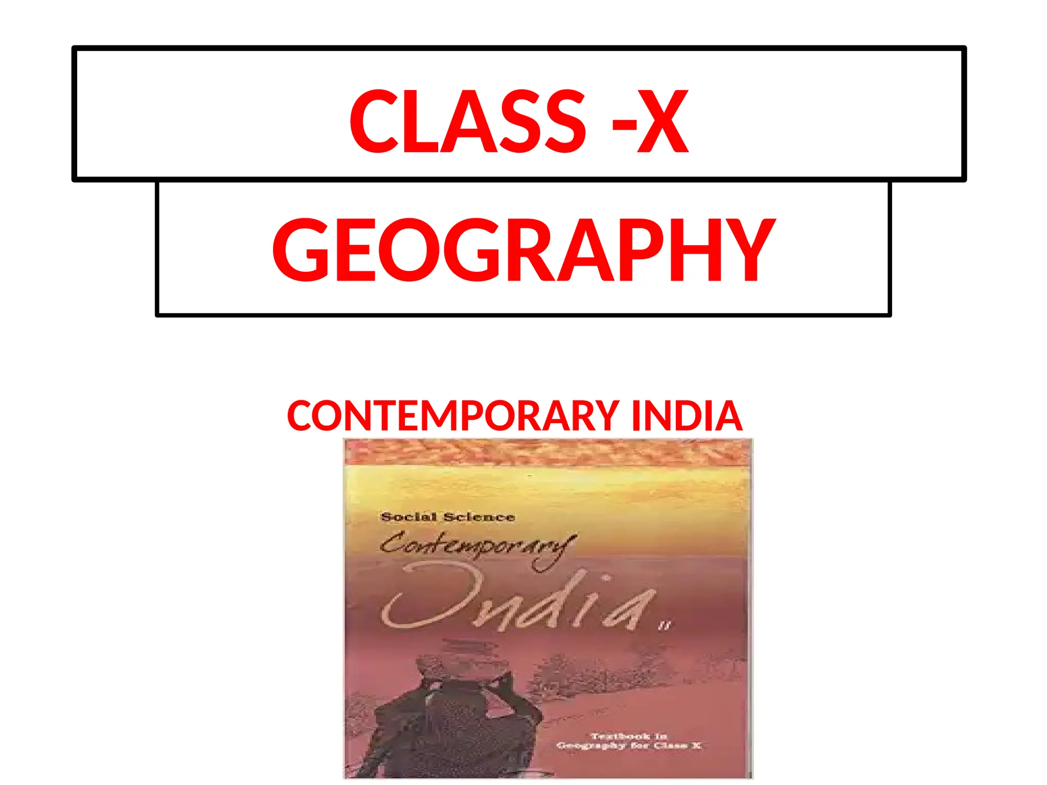 CBSE CLASS 10 INDUSTRIES - Introduction and classification of ...