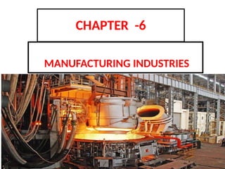 CBSE CLASS 10 INDUSTRIES - Introduction and classification of ...