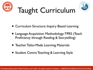 G6 MSL curriculum night presentation | PDF
