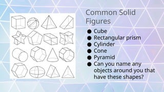 GRADE 6 NETS OF SOLID FIGURES, DEFINITION, AND REAL-LIFE EXAMPLES | PPTX