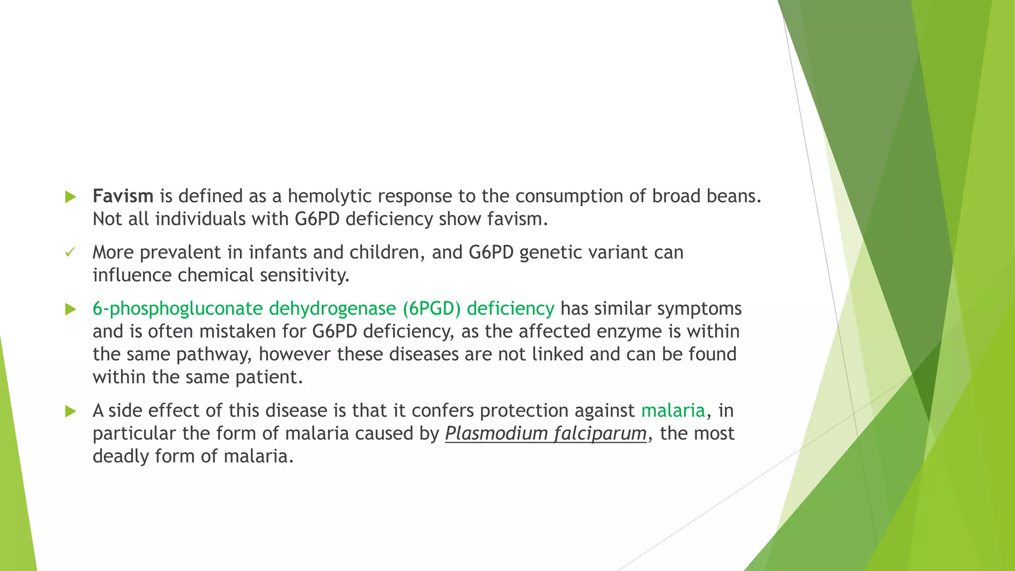 G6PD Deficiency | PPTX