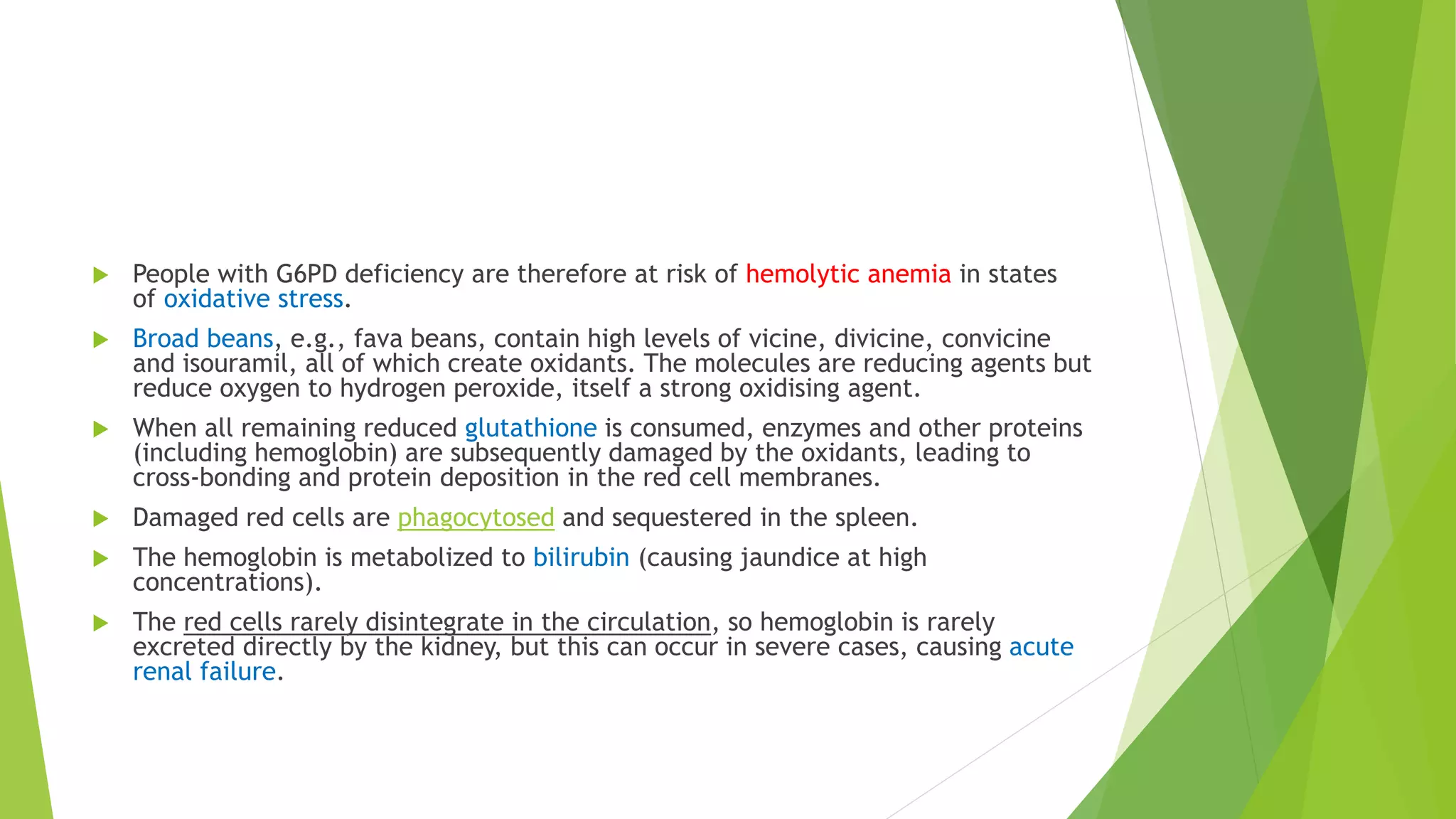 G6PD Deficiency | PPTX