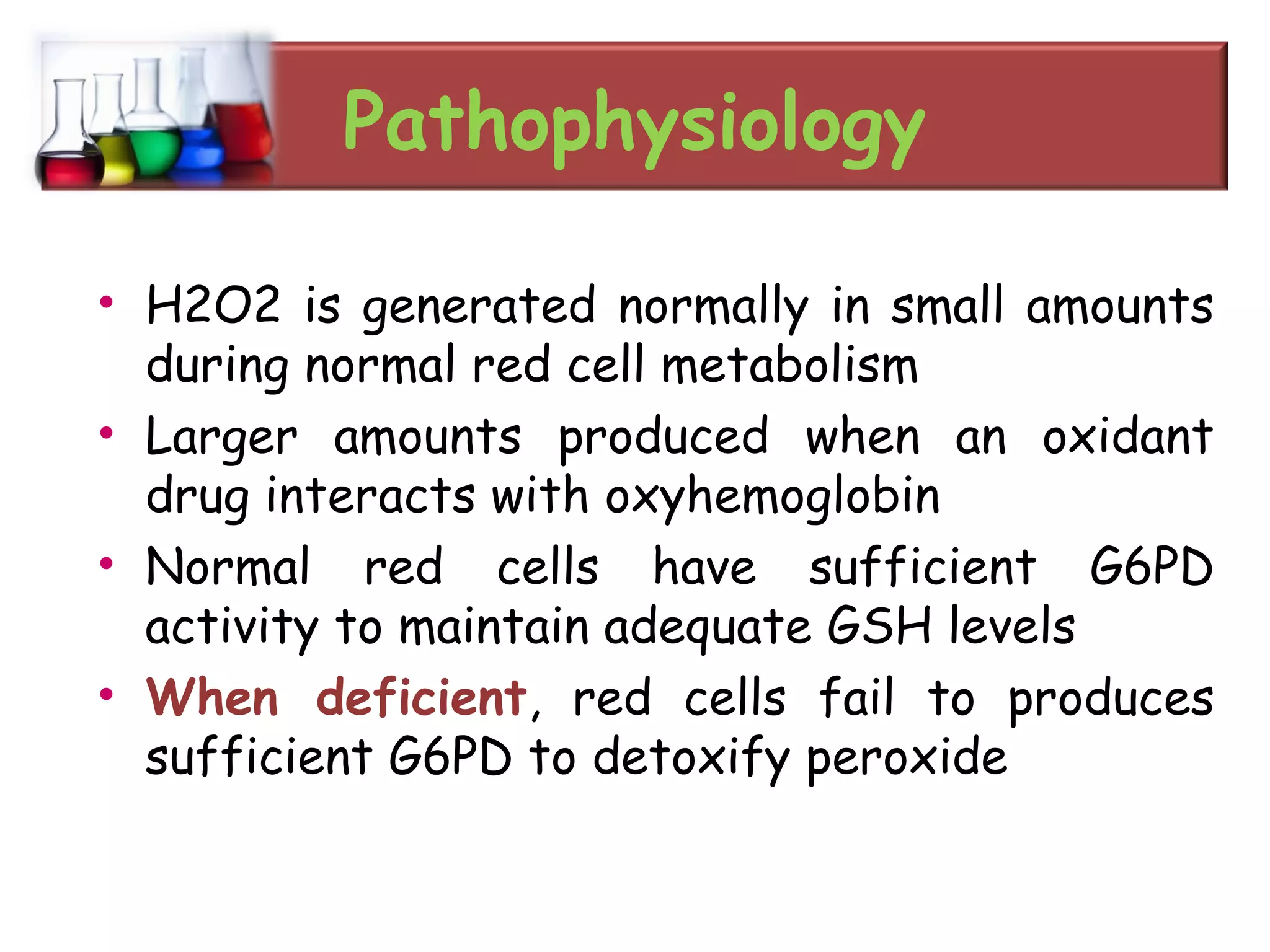 G6PD Deficiency Anaemai | PPT