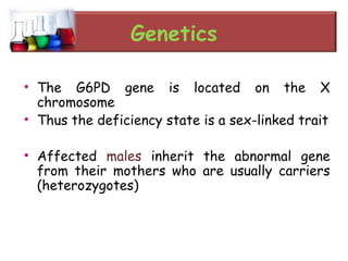 G6PD Deficiency Anaemai | PPT