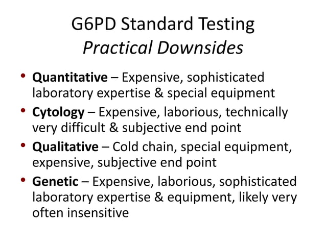 G6PD deficiency diagnosis enzyme summary.pdf | Blood Disorders ...