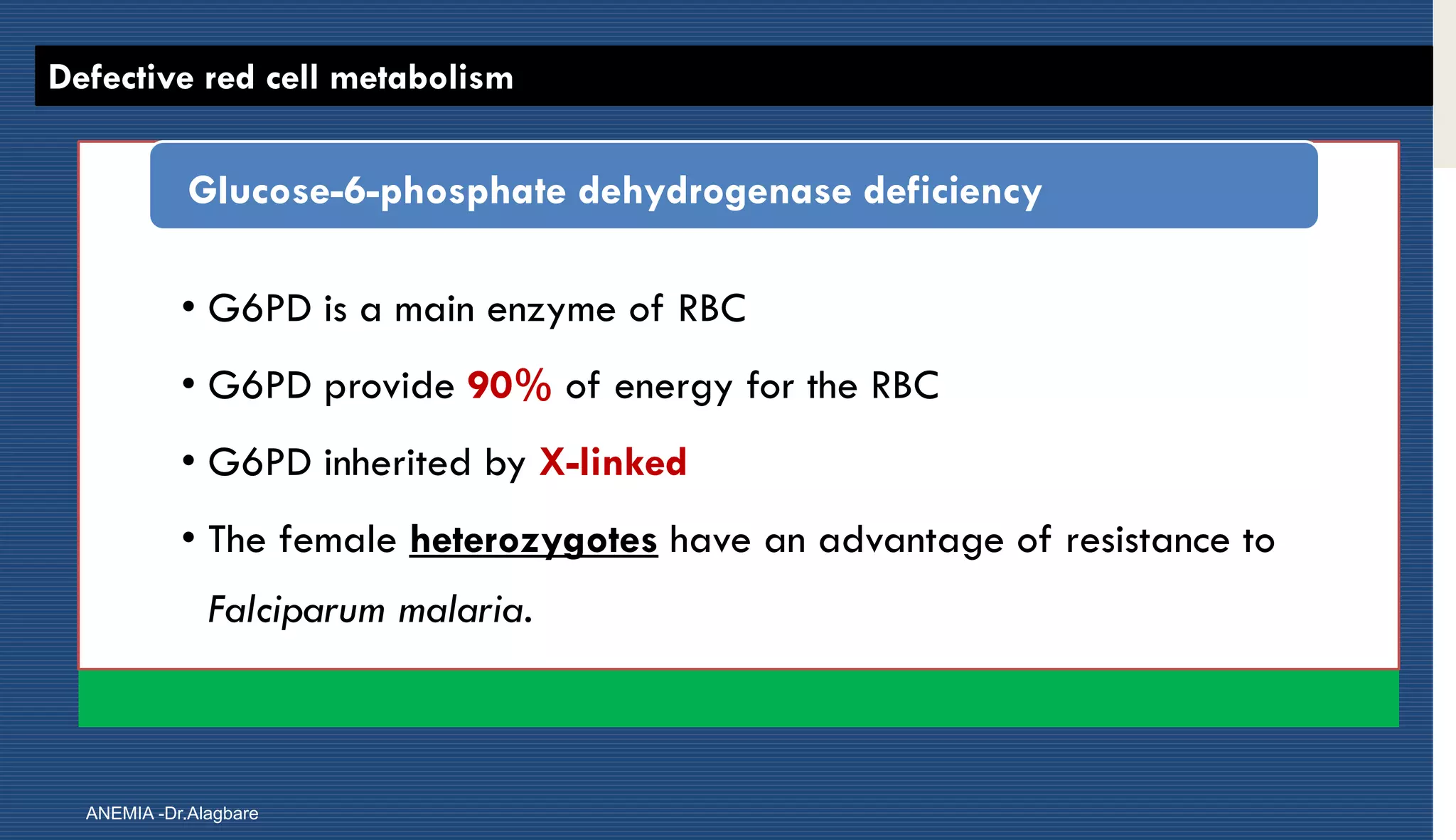 G6pd deficiency | PDF