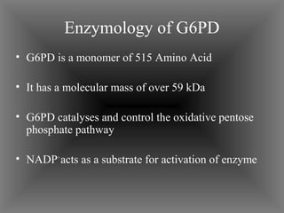 G6PD deficiency and malaria | PPT