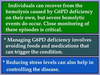 Powerpoint presentation for glucose 6 phosphate dehydrogenase ...