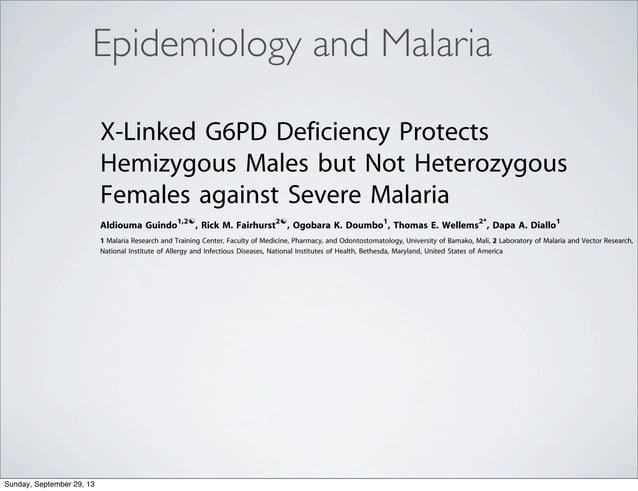 Glucose 6 Phosphate Dehydrogenase Deficiency G6PD | PDF