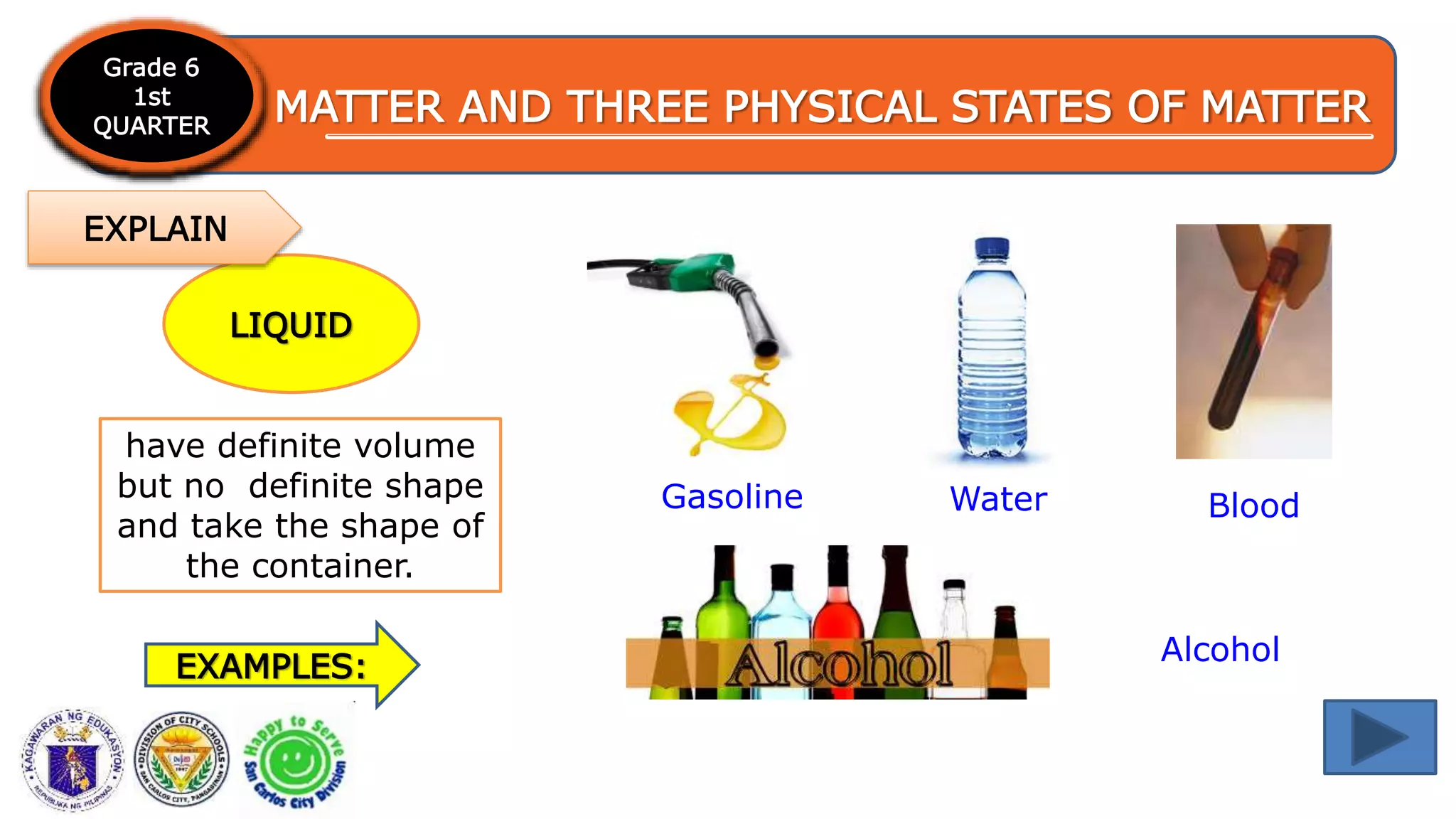 Science 6 Grade 6 1st Quarter Week 1 Day 1 | PPTX | Chemistry | Science