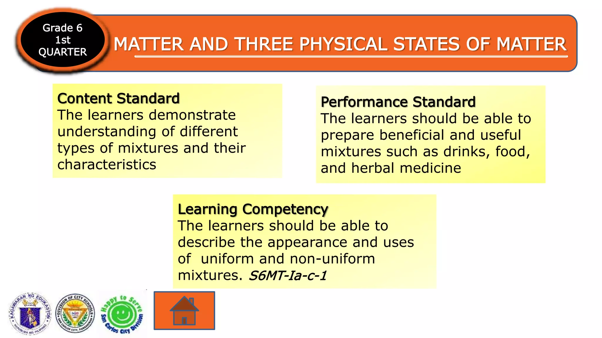 Science 6 Grade 6 1st Quarter Week 1 Day 1 | PPTX