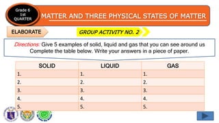 Science 6 Grade 6 1st Quarter Week 1 Day 1 | PPTX