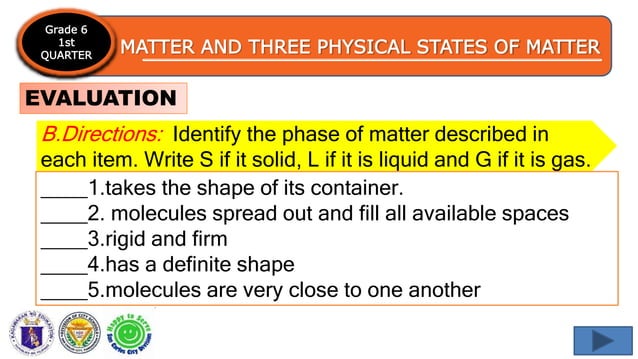 Science 6 Grade 6 1st Quarter Week 1 Day 1 | PPTX | Chemistry | Science