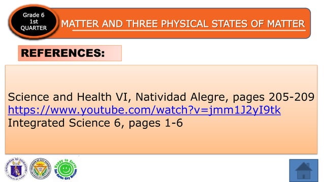 Science 6 Grade 6 1st Quarter Week 1 Day 1 | PPTX | Chemistry | Science