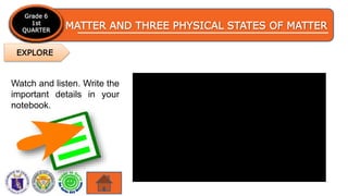Science 6 Grade 6 1st Quarter Week 1 Day 1 | PPTX