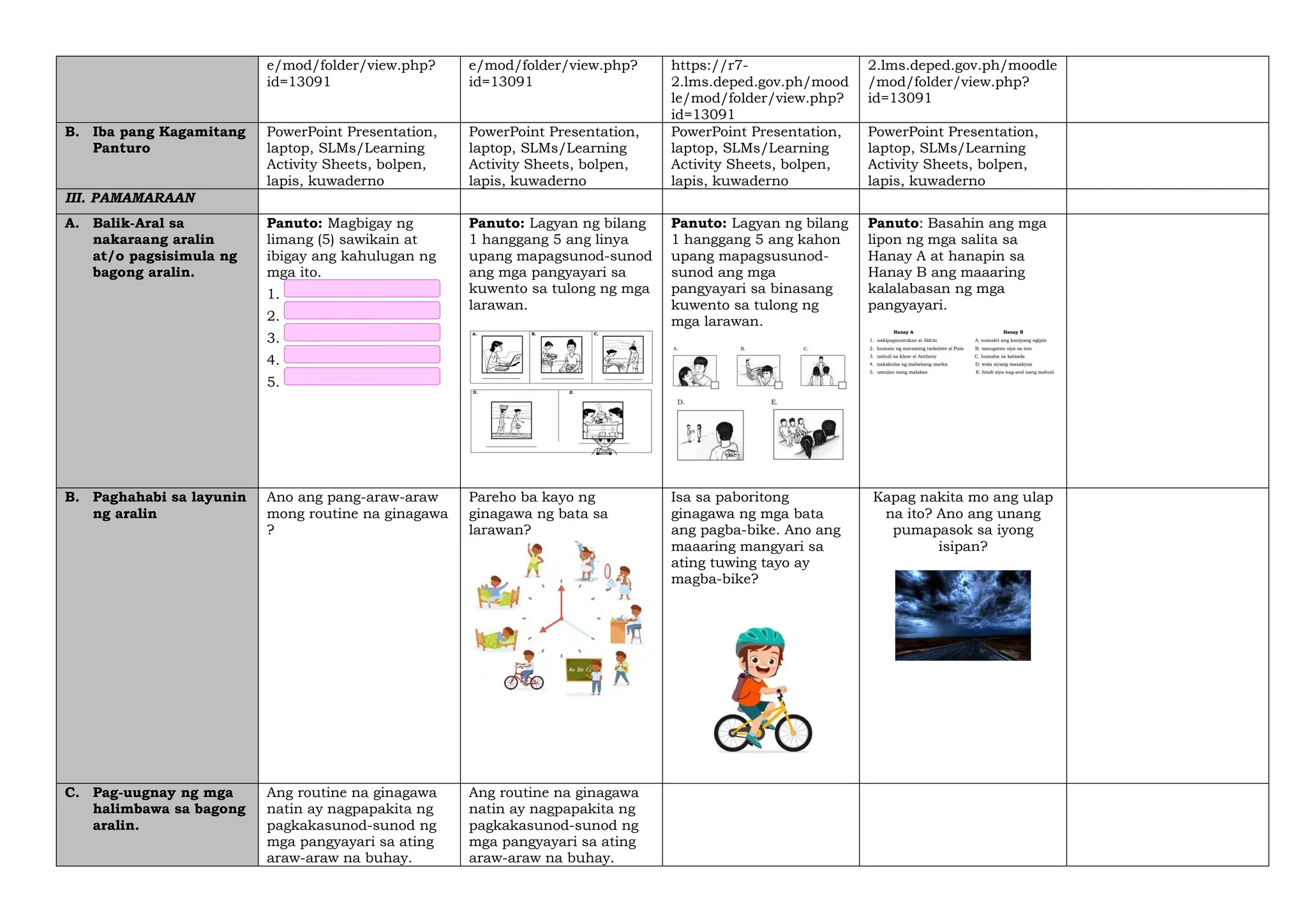 GRADE SIX FILIPINO DAILY LESSON LOG WEEK 2 QUARTER 2 | DOCX