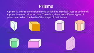 Grade 6 Solid Figures and their properties | PPTX