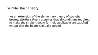 G6_Winkler Bach theory bending of curved beams.pptx