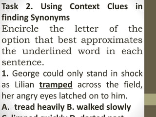 The Centipede (Literal or Figurative?) Plus Context Clues | PPTX