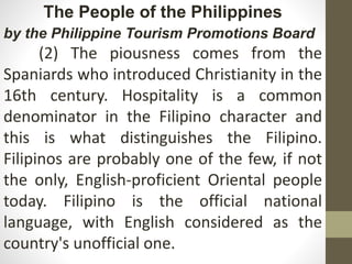 Grade 7 Quarter 1 Lesson 2: The People of the Philippines | PPTX