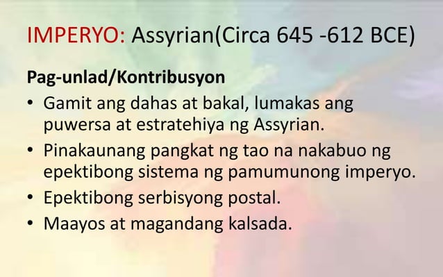 mahahalagang pangyayari sa sinaunang panahon sa kanlurang asya | PPTX