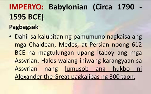 mahahalagang pangyayari sa sinaunang panahon sa kanlurang asya | PPTX