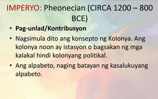 mahahalagang pangyayari sa sinaunang panahon sa kanlurang asya | PPTX
