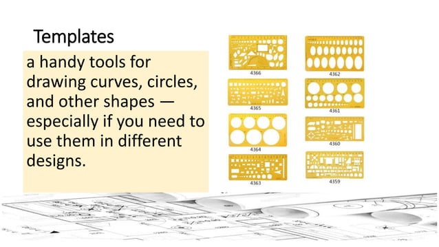 DRAFTING TOOLS, MATERIALS AND EQUIPMENT | PPTX