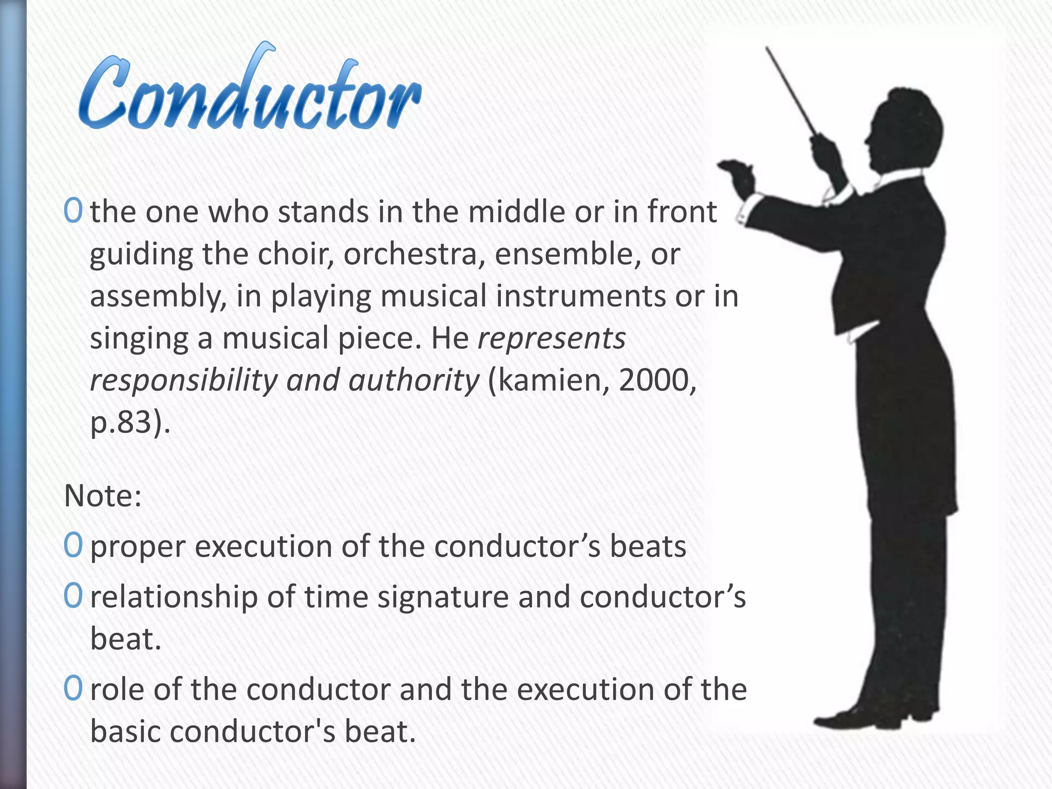Grade 7 simple meter & conductors beat | PPTX
