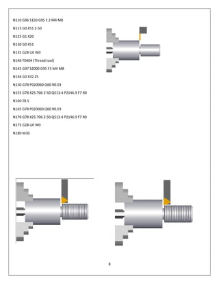G78 Thread Cycle | PDF