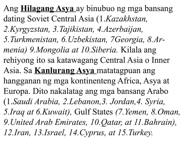 araling panlipunan grade 7 unang markahan | PPT