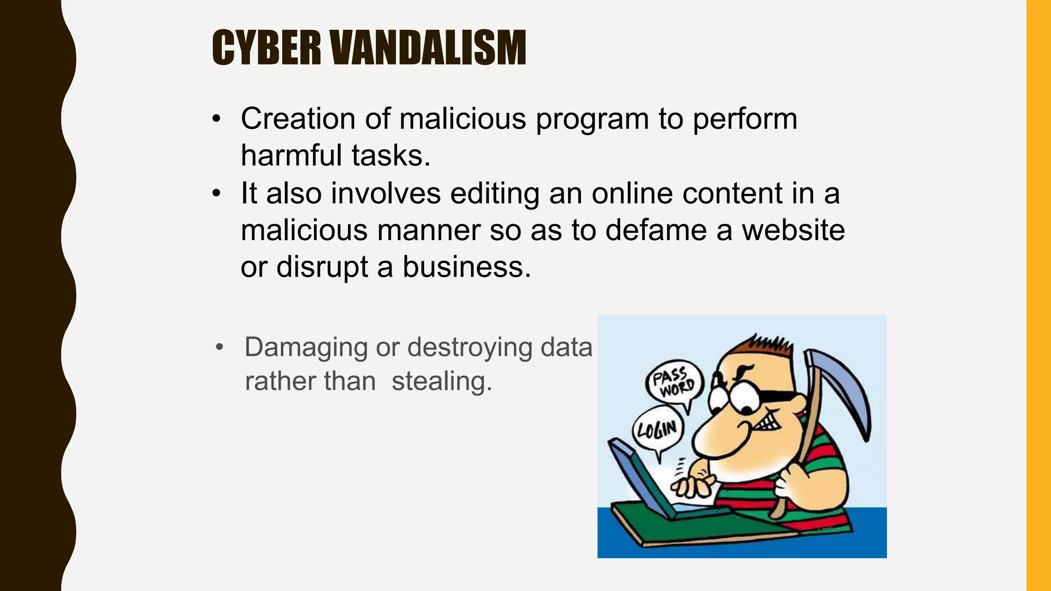 Grade 7 Chap 10 Cyber Threats and Security | PPTX