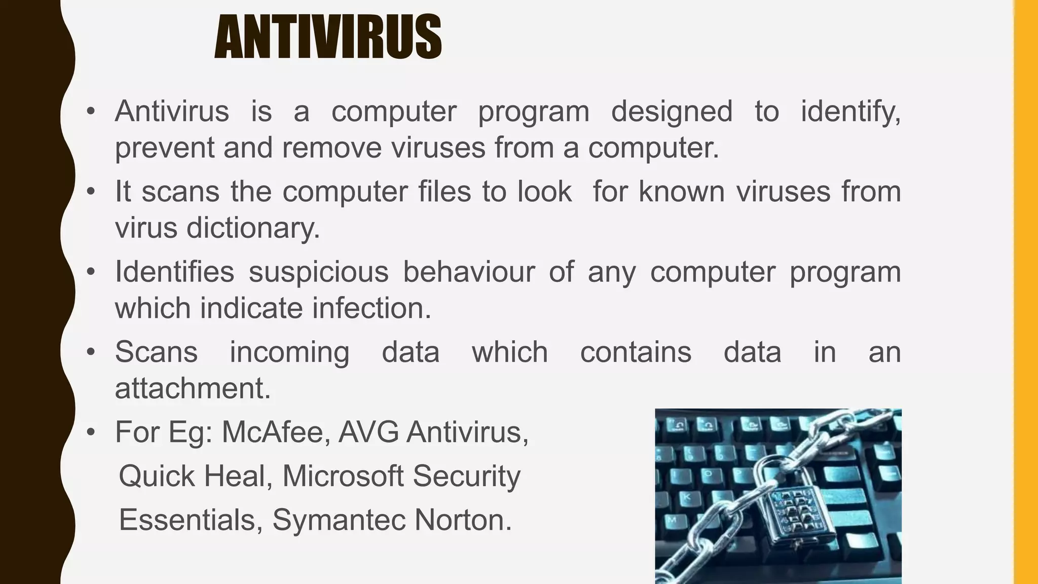Grade 7 Chap 10 Cyber Threats and Security | PPTX