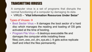Grade 7 Chap 10 Cyber Threats and Security | PPTX
