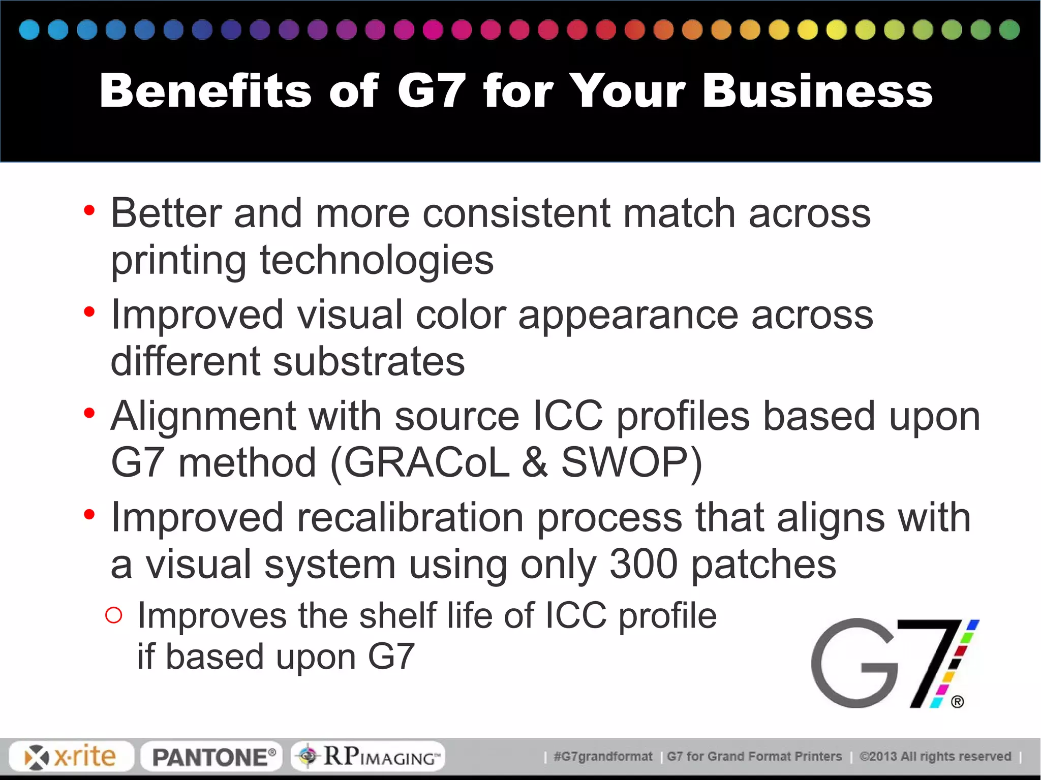 Webinar -- G7 for Grand Format Printers | PDF | Computer Peripherals | Computing