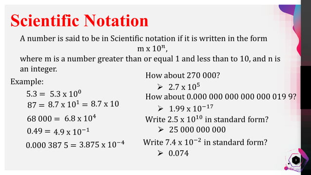 G7 Lesson 3- Scientific Notation.pptx | Science