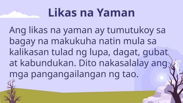 Grade 7 Araling Panlipunan Likas na Yaman.pptx