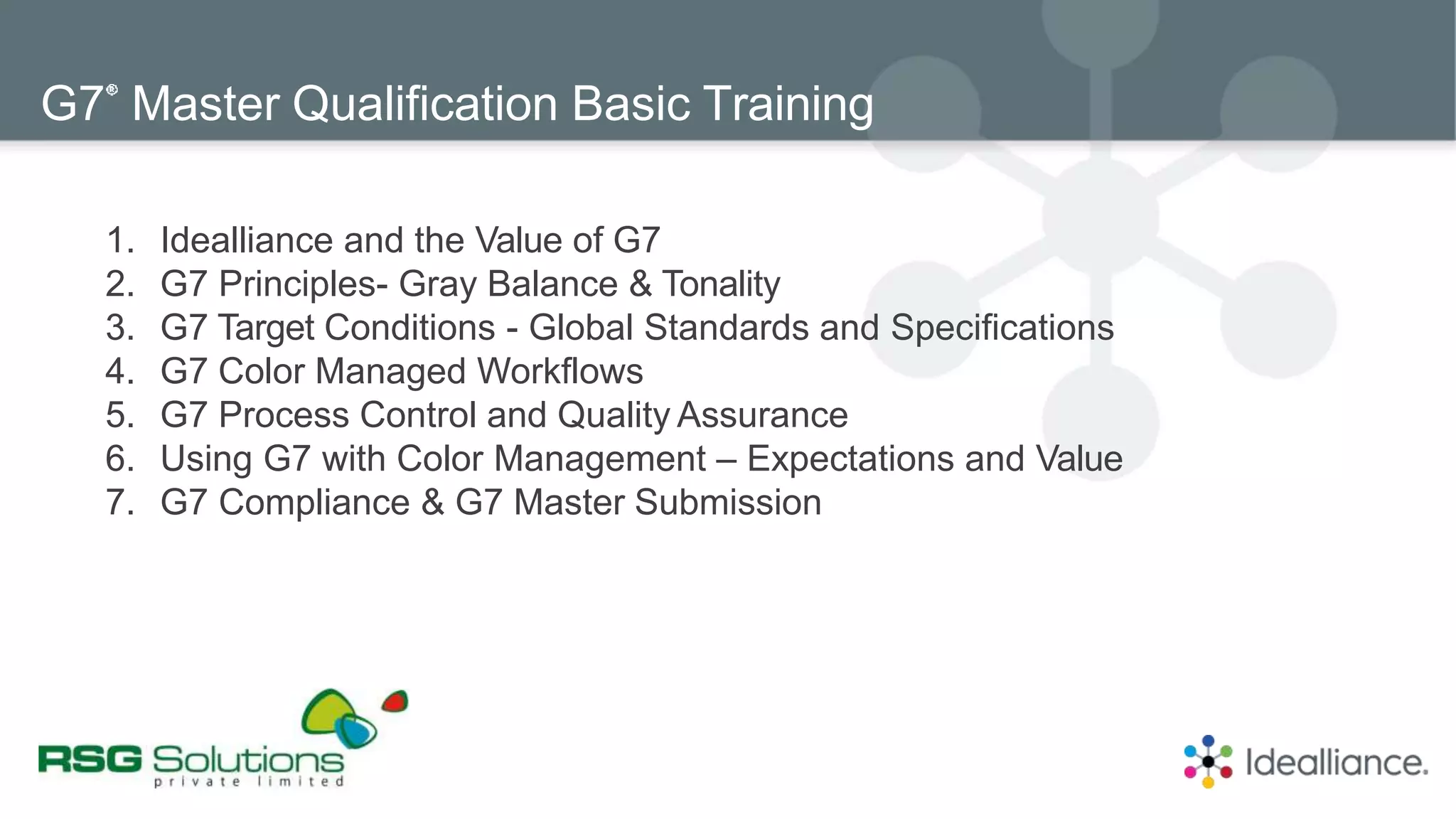 G7 Master Qualification Basic Training V2020_ALL.pptx | Computer ...