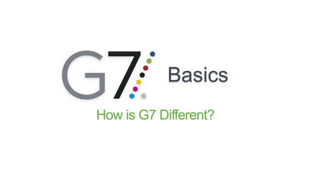 G7 Master Qualification Basic Training V2020_ALL.pptx | Computer Peripherals | Computing