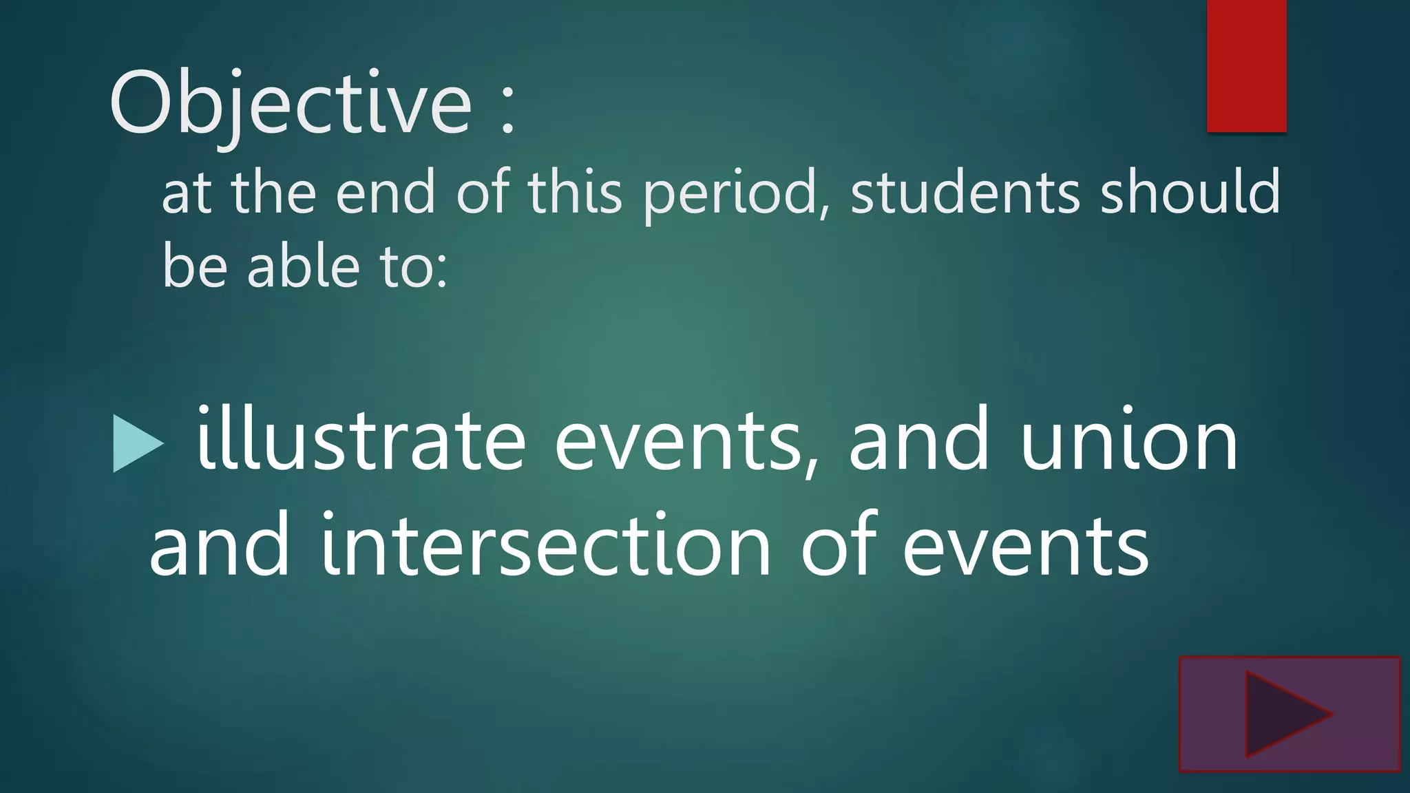 G7 Math Q1- Week 1 Intersection-and-Union-of-Events.pptx